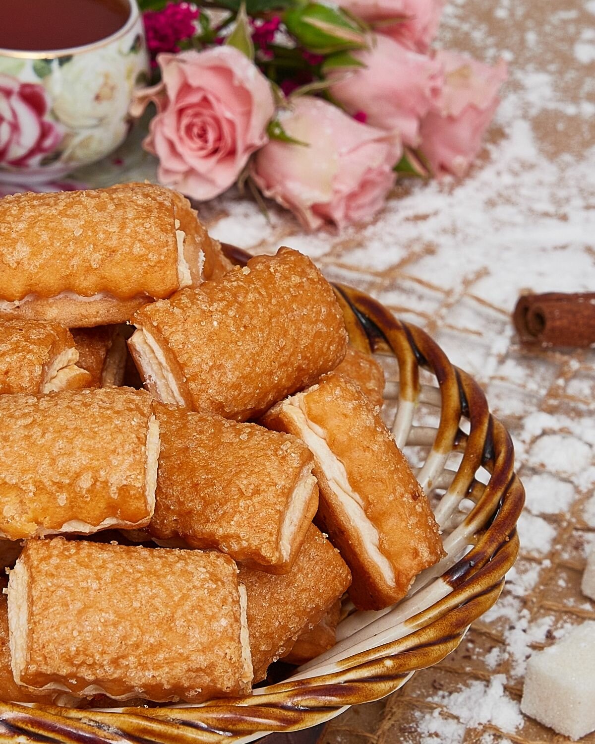 Печенье Марокканское с начинкой творожный крем 0.5кг