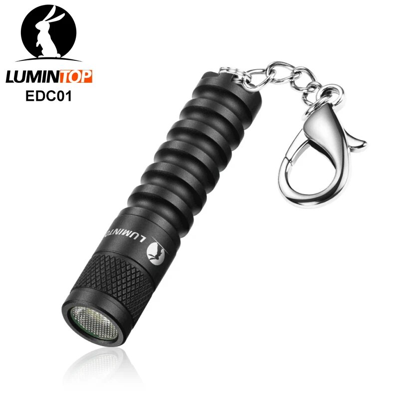 Lumintop EDC01 мини-фонарик холодного белого света black