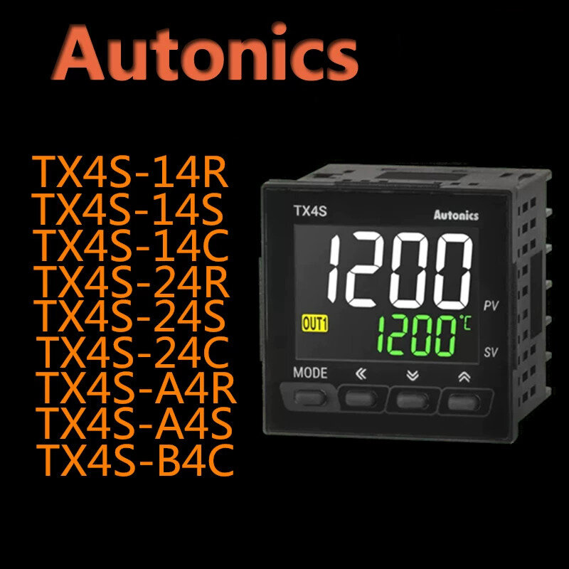 Autonics Программируемый цифровой регулятор температуры (PID/ON-OFF) TX4S-24C, TX4S-A4R, TX4S-A4S, TX4S-A4C, TX4S-B4R