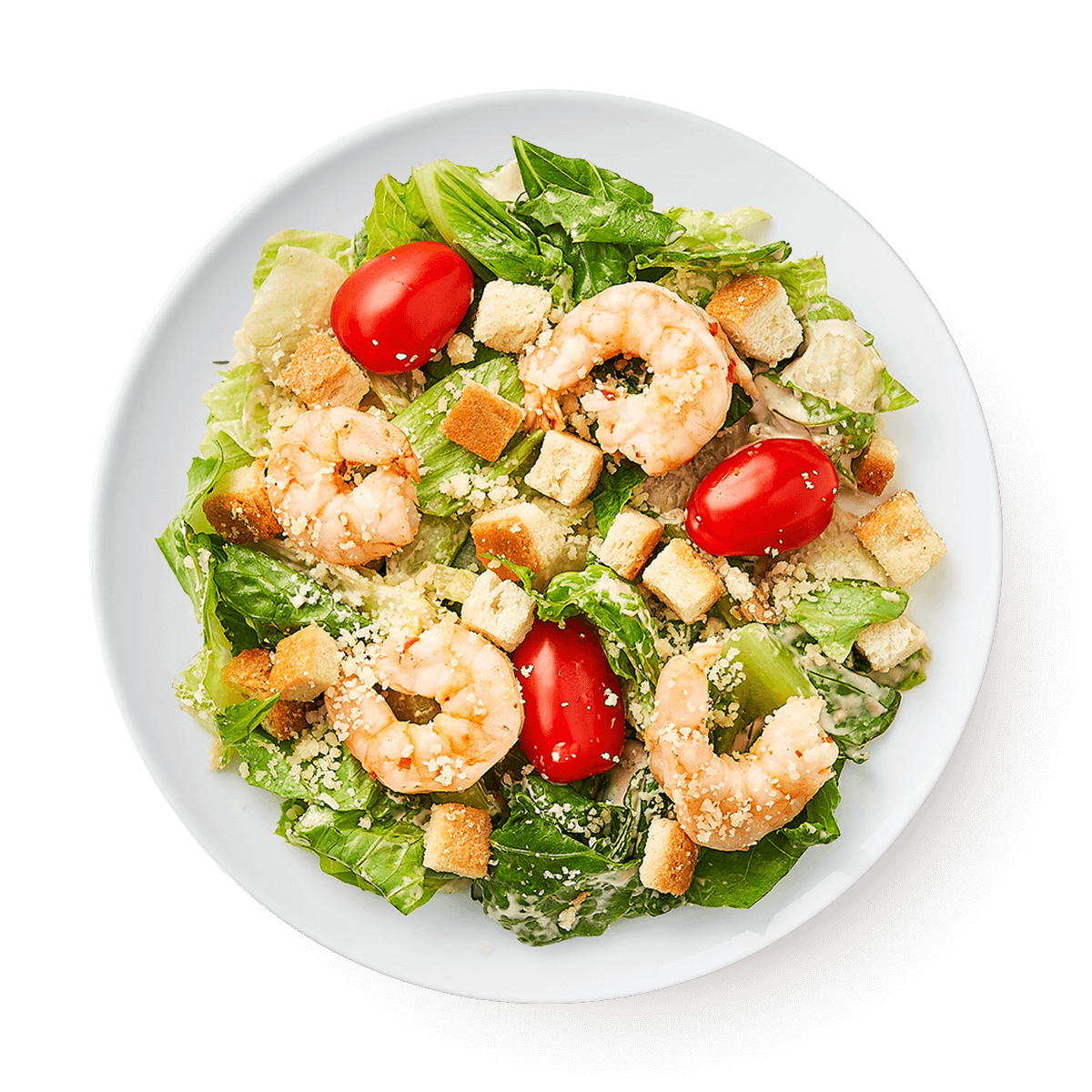 Салат "Из Лавки" Цезарь с крупными креветками и салатом романо, 190 г