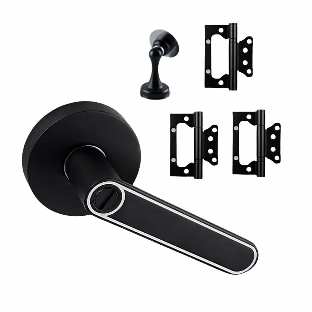 Замок навесной, Универсальный бытовой световой дверной стопор комплект дверных замков-замок для ванной комнаты