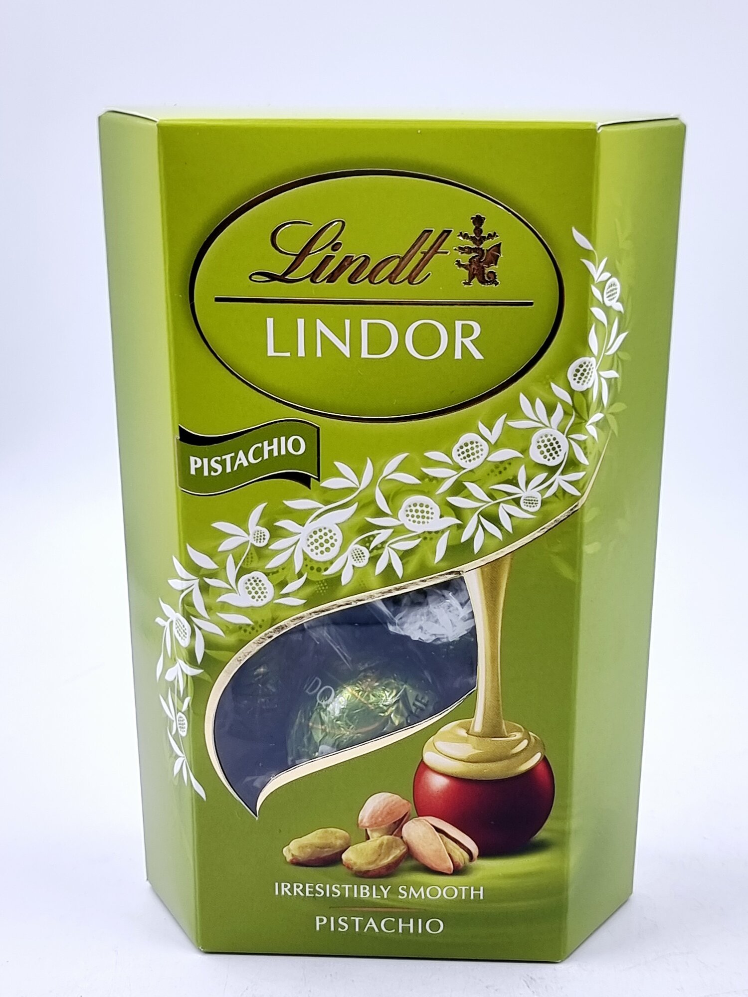 Конфеты шоколадные Lindt Lindor "Pistachio" фисташковые 200 г (Италия)