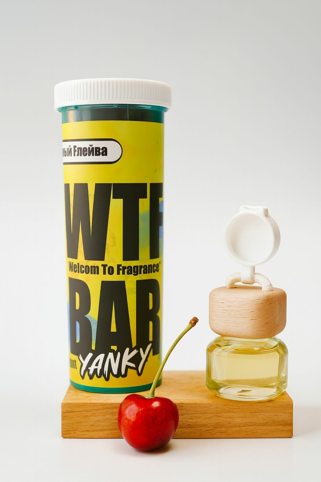 Ароматизатор для автомобиля YANKY - Cherry Drift, подвесной, 10 мл.