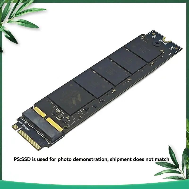 () Для SSD-конвертера для 2013 2014 2015 2017 A1465 A1466 12 + 6-контактный адаптер SSD для M2 KEY-M NVME Riser Card