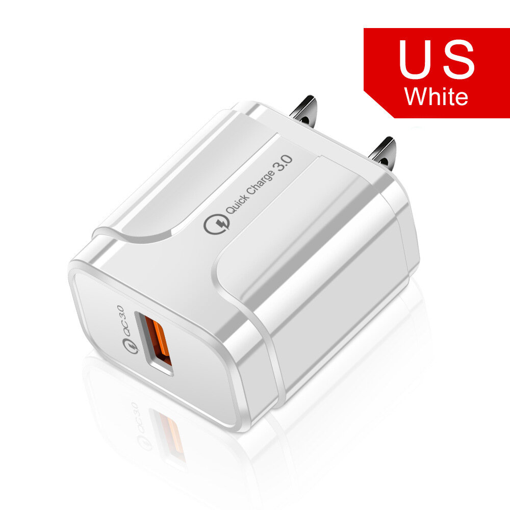 Qc3.0 USB зарядное устройство 5V3A Европа и Европа зарядная головка для адаптера зарядки мобильного телефона Xiaomi США