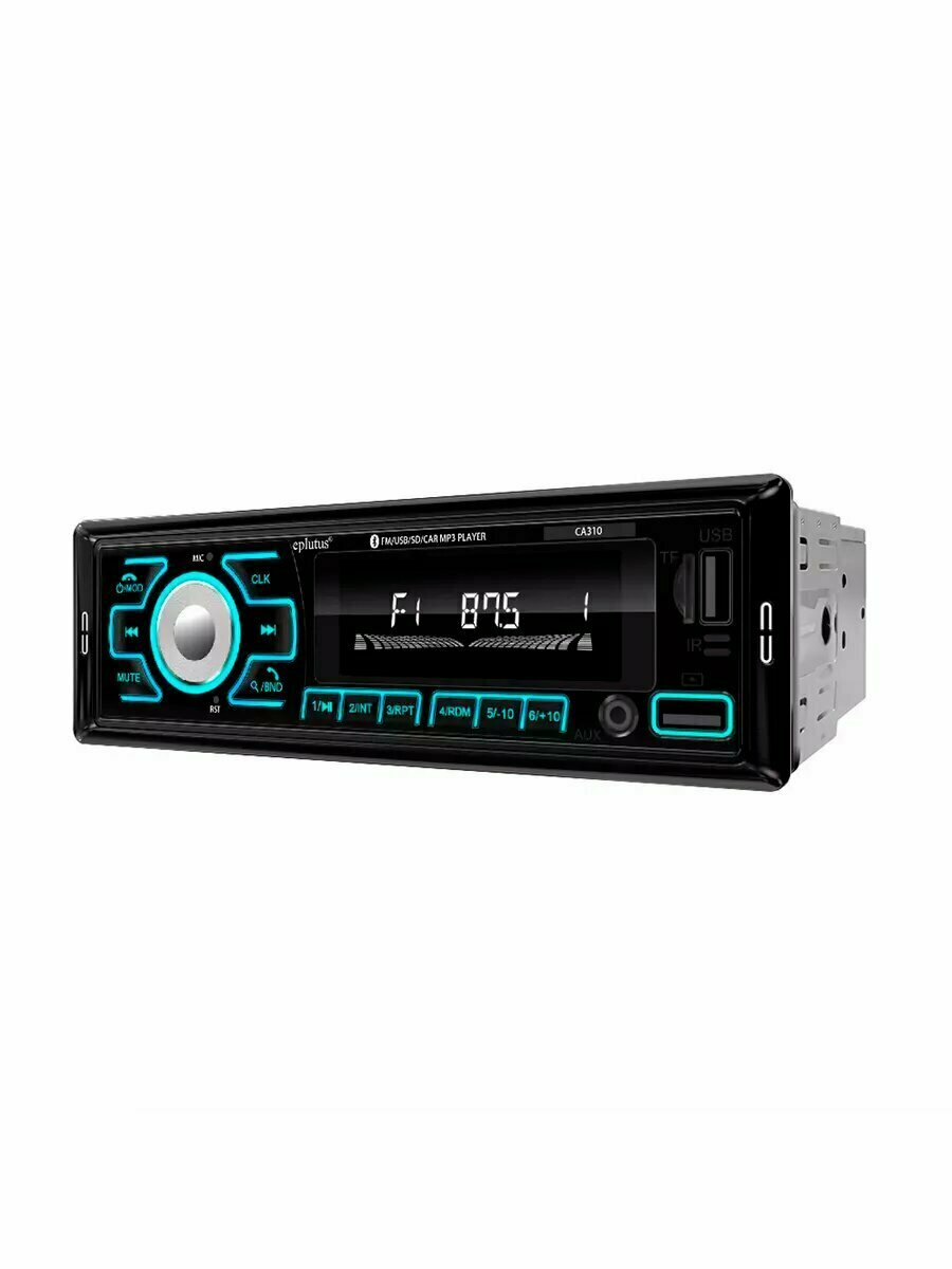 Магнитола Eplutus CA310 1 DIN с Bluetooth, Автомагнитола