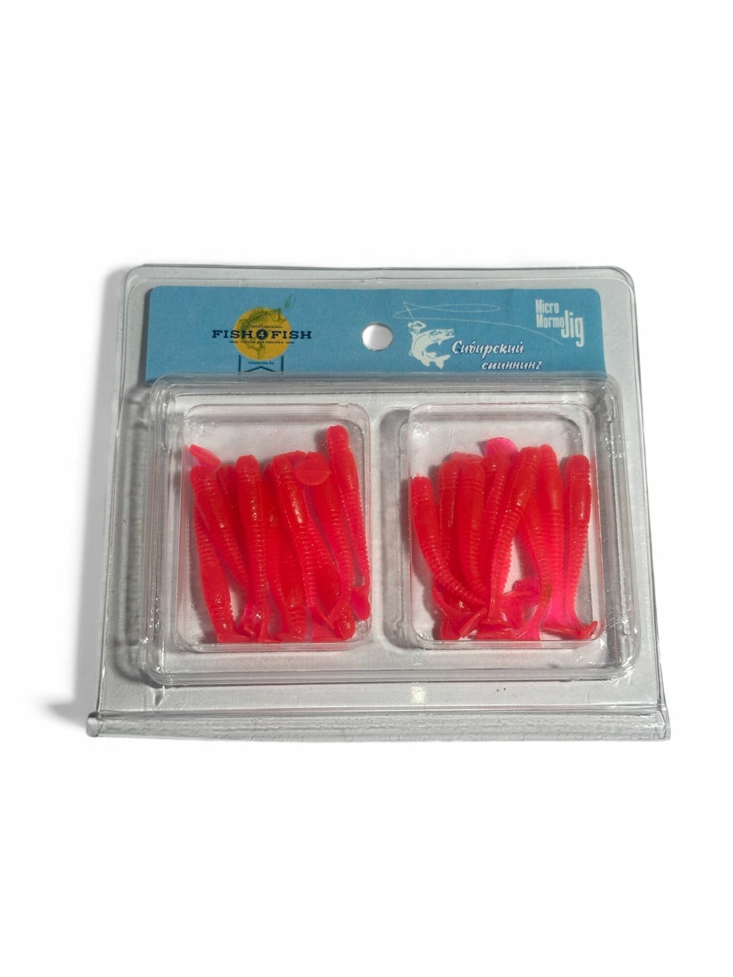 Искусственная приманка "Tioga" 35 mm 20 шт Shrimp (017) FISH4FISH & сибирский спиннинг