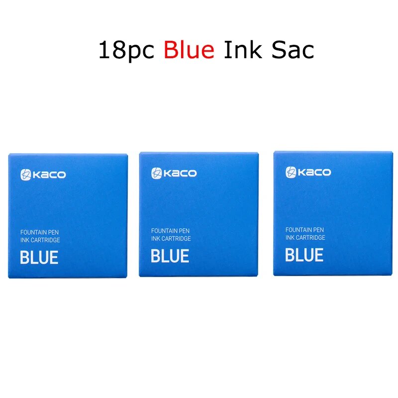 18pc Blue Ink Sac KACO