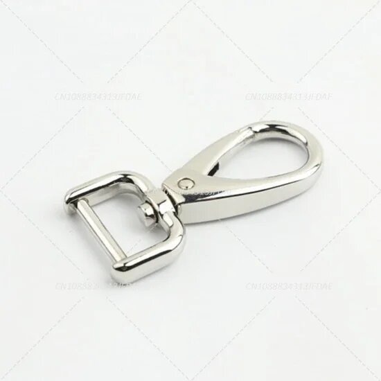 Металлические съемные карабины MOONBIFFY, 2 шт. 32mm, Silver