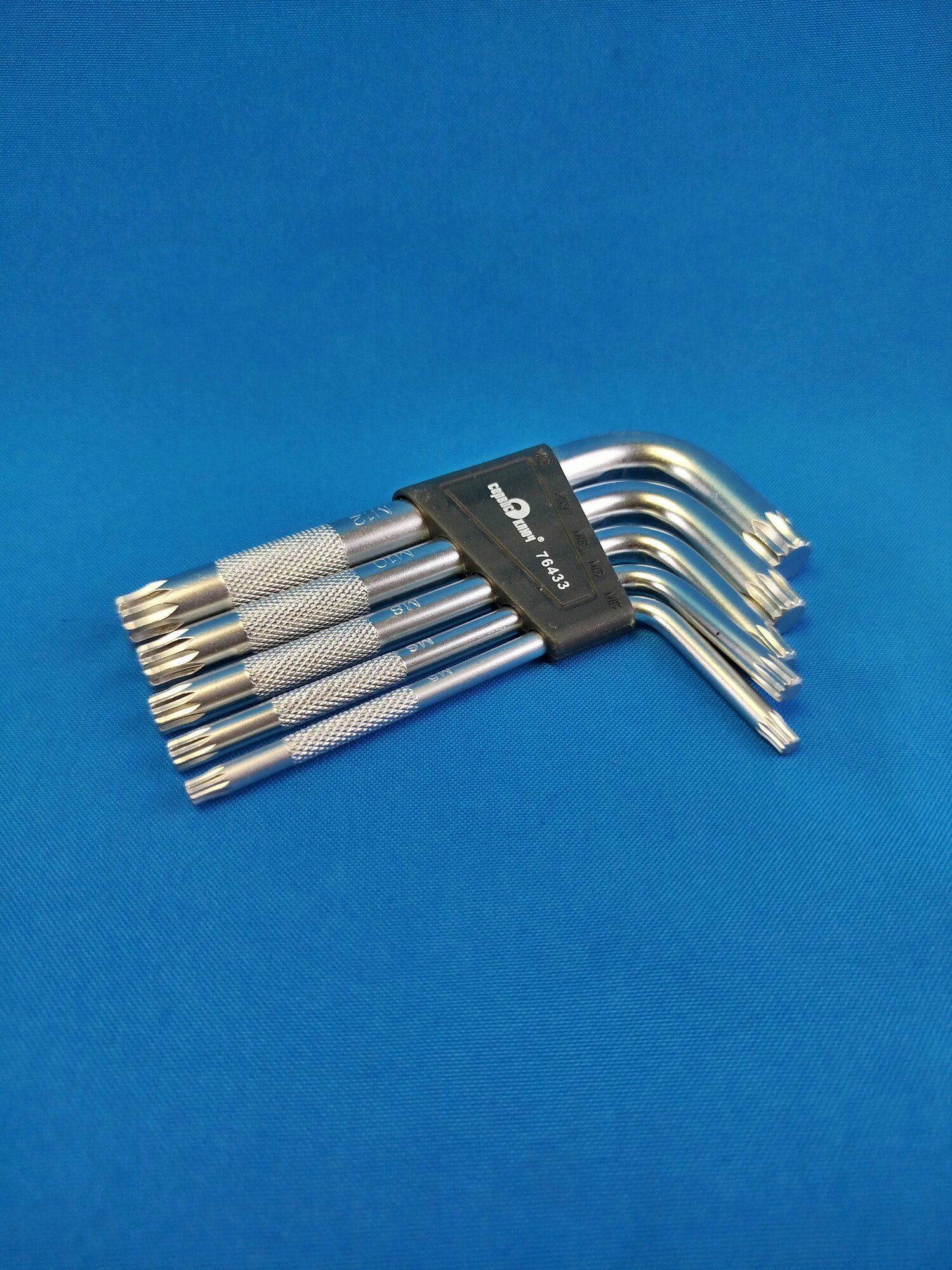 Набор Г-образных звездочек "сервис-ключ" 5 предметов сплайн