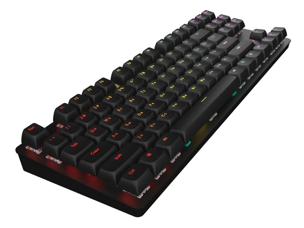 Клавиатура проводная Red Square TKL [RSQ-20044], g3ms Amber, черный