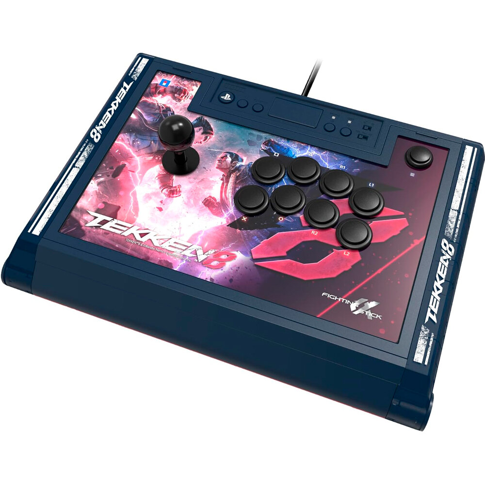 Аркадный контроллер Hori Fighting Stick α TEKKEN 8 Edition (PS5, PS4, ПК) (SPF-037U)