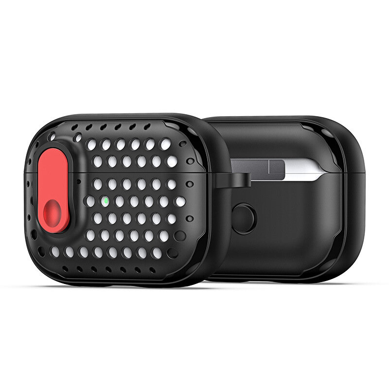 DD для AirPods3 Bluetooth чехол для гарнитуры AirPodsPro чехол с отверстием Apple гарнитура защитный чехол ремешок Hole