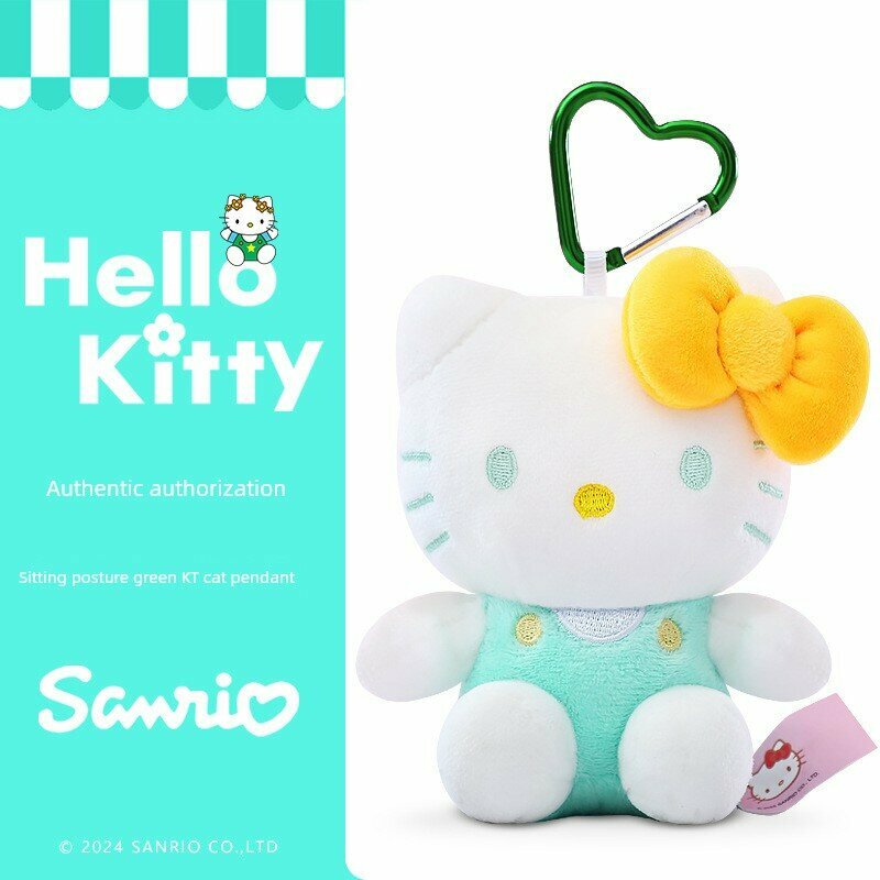 Оригинальный плюшевый кулон Hello Kitty, брелок для сумки Hello Kitty, игрушка-украшение, подарок на день рождения