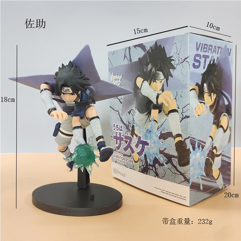 Фигурка Наруто, ниндзя Учиха Саске из Naruto GK, статуэтка, модель, аксессуар, аниме-фигурка