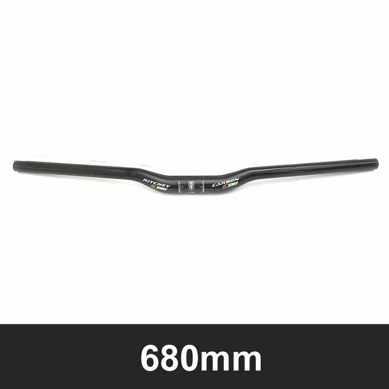 Карбоновый руль для горного велосипеда Ritchey Flat или Rise, детали 31,8*380-760 мм