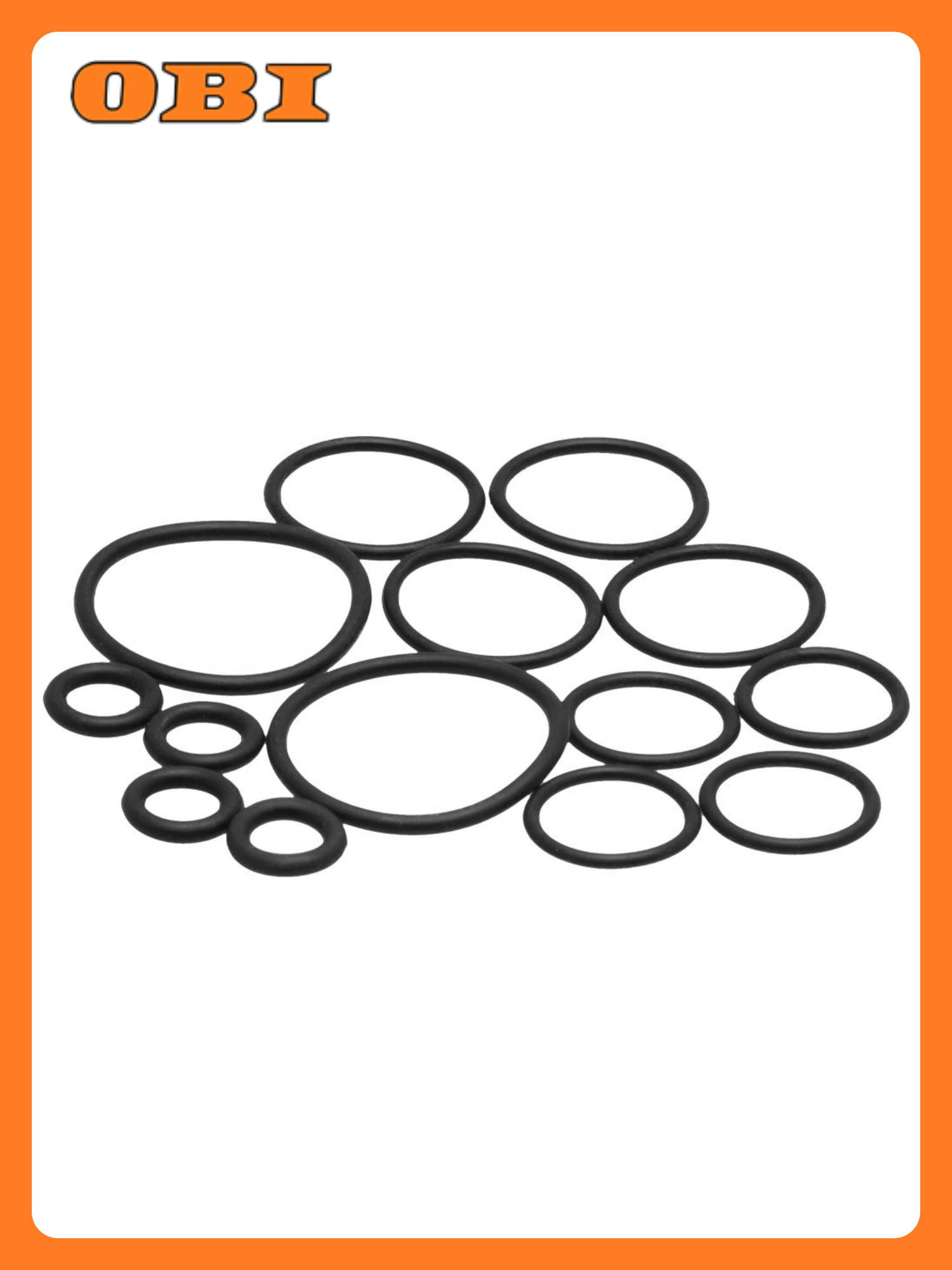 Набор колец уплотнительных для обжимных фитингов (4 + 4 + 4 + 2 шт.), MP