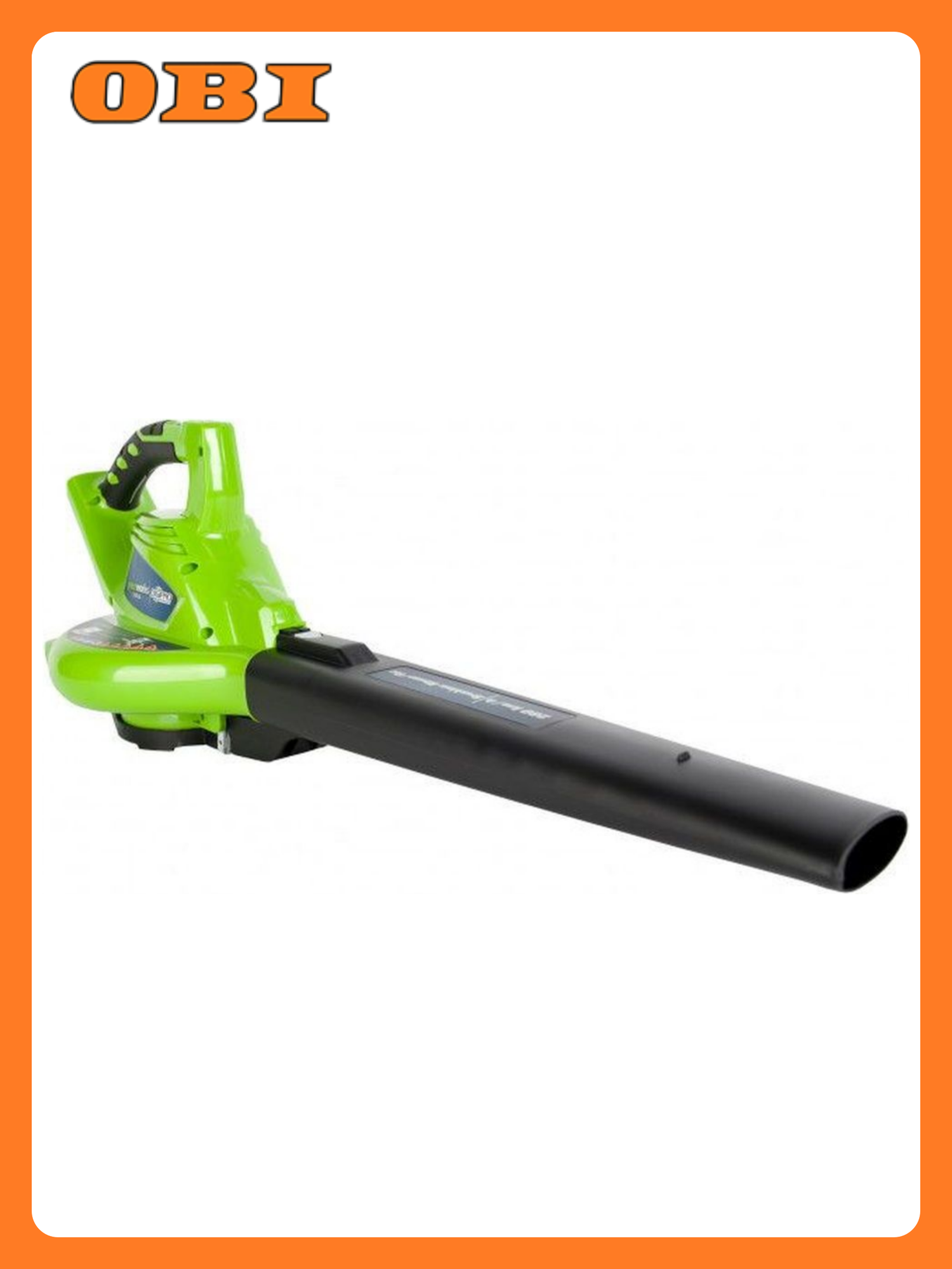 Воздуходув/Садовый пылесос бесщеточный G-MAX 40V GREENWORKS GD40BVK4