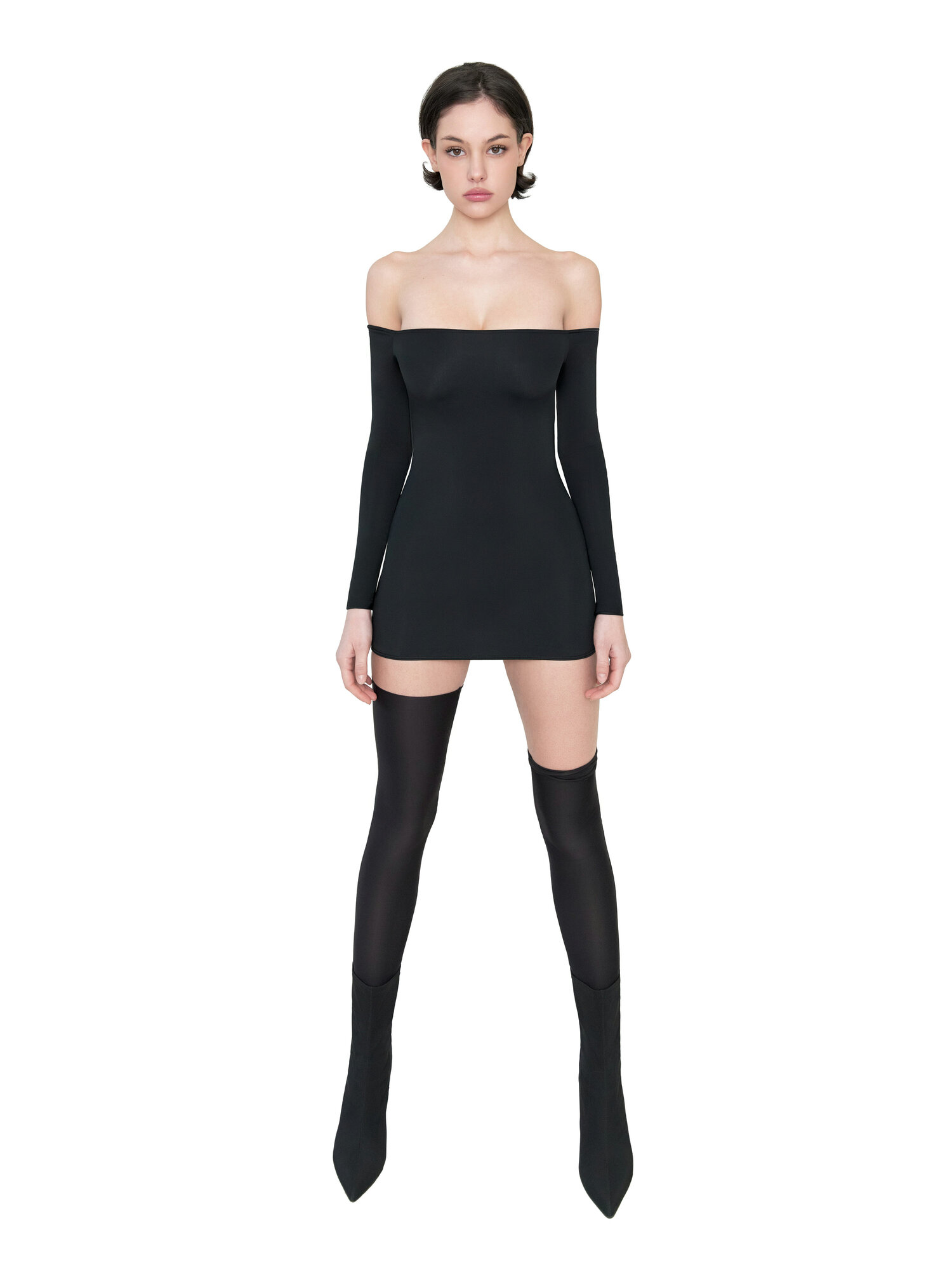 Платье OFF-SHOULDER DRESS