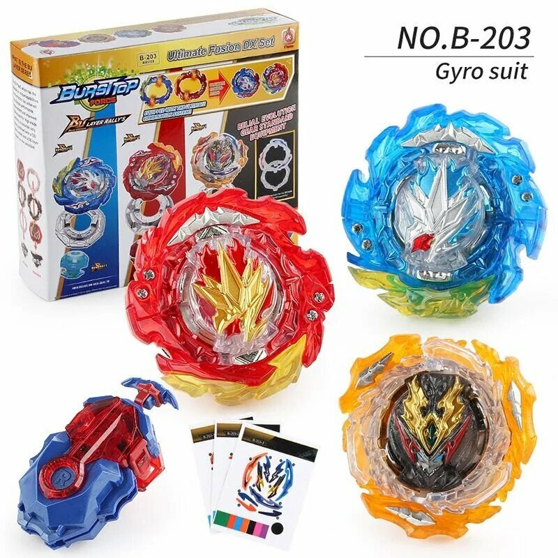 Волчок бейблейд Takara Tomy Beyblade 3 шт