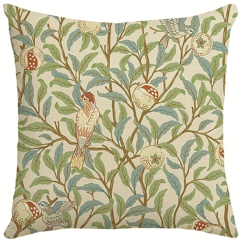 Наволочка William Morris с цветочным рисунком Floral 3