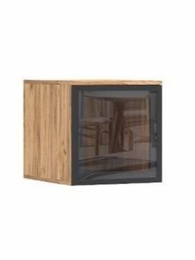 Норд Антресоль-стекло 40 см. к пеналу. Дуб Крафт