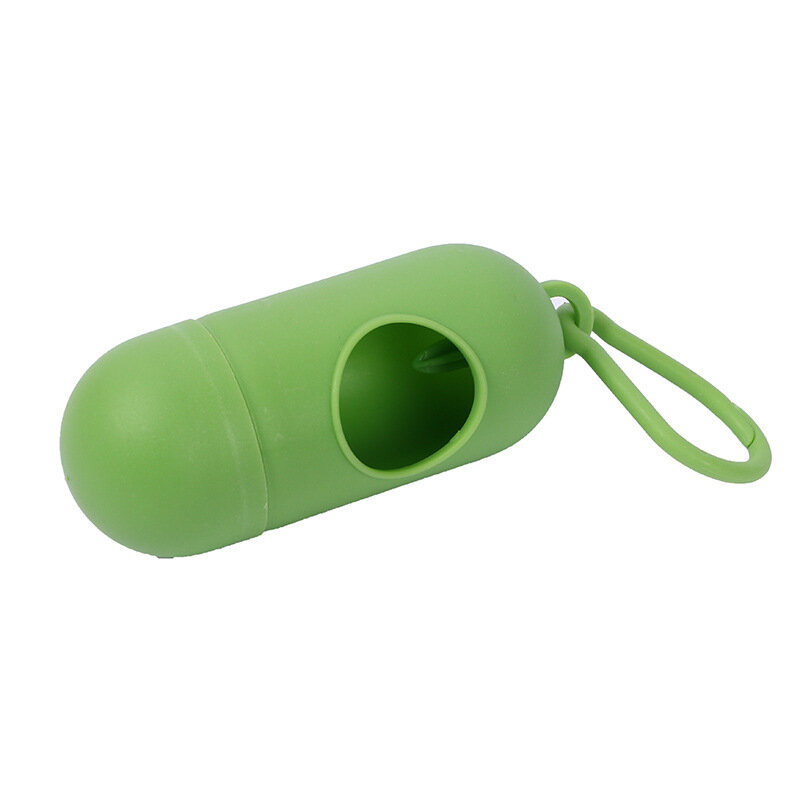 Домашнее животное туалет таблетки типа пустой оболочки собака капсула портативный ящик для хранения мусора оболочки в