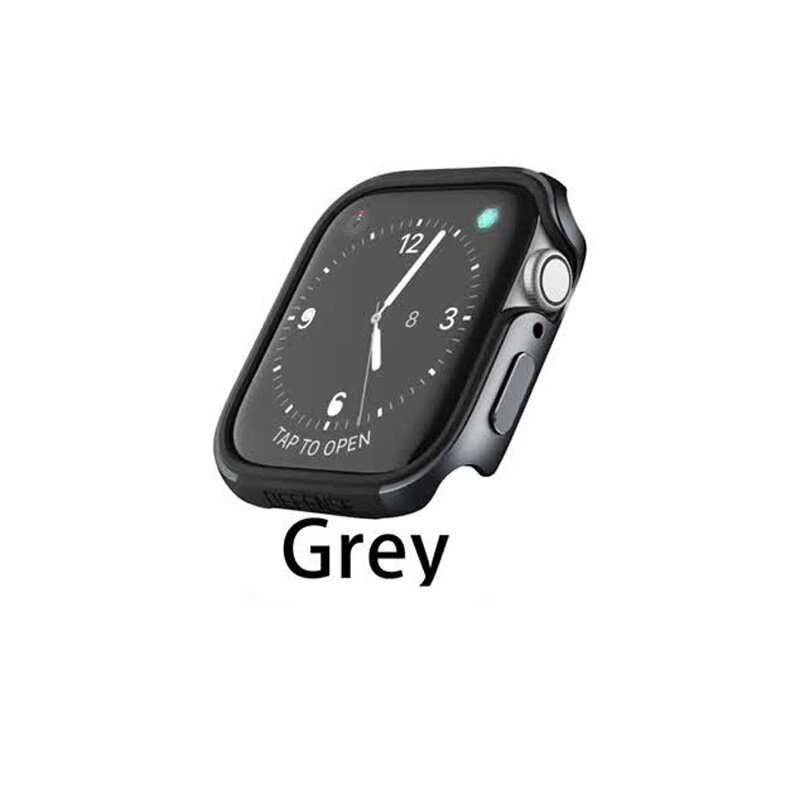 Защитный чехол Defense Edge из алюминия для X-doria Watch 7, 40 мм, серый цвет