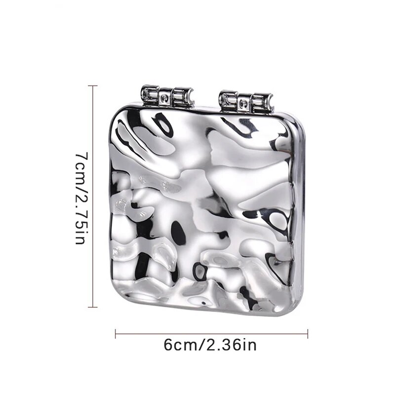 Портативное складное зеркало HNKMP Silver