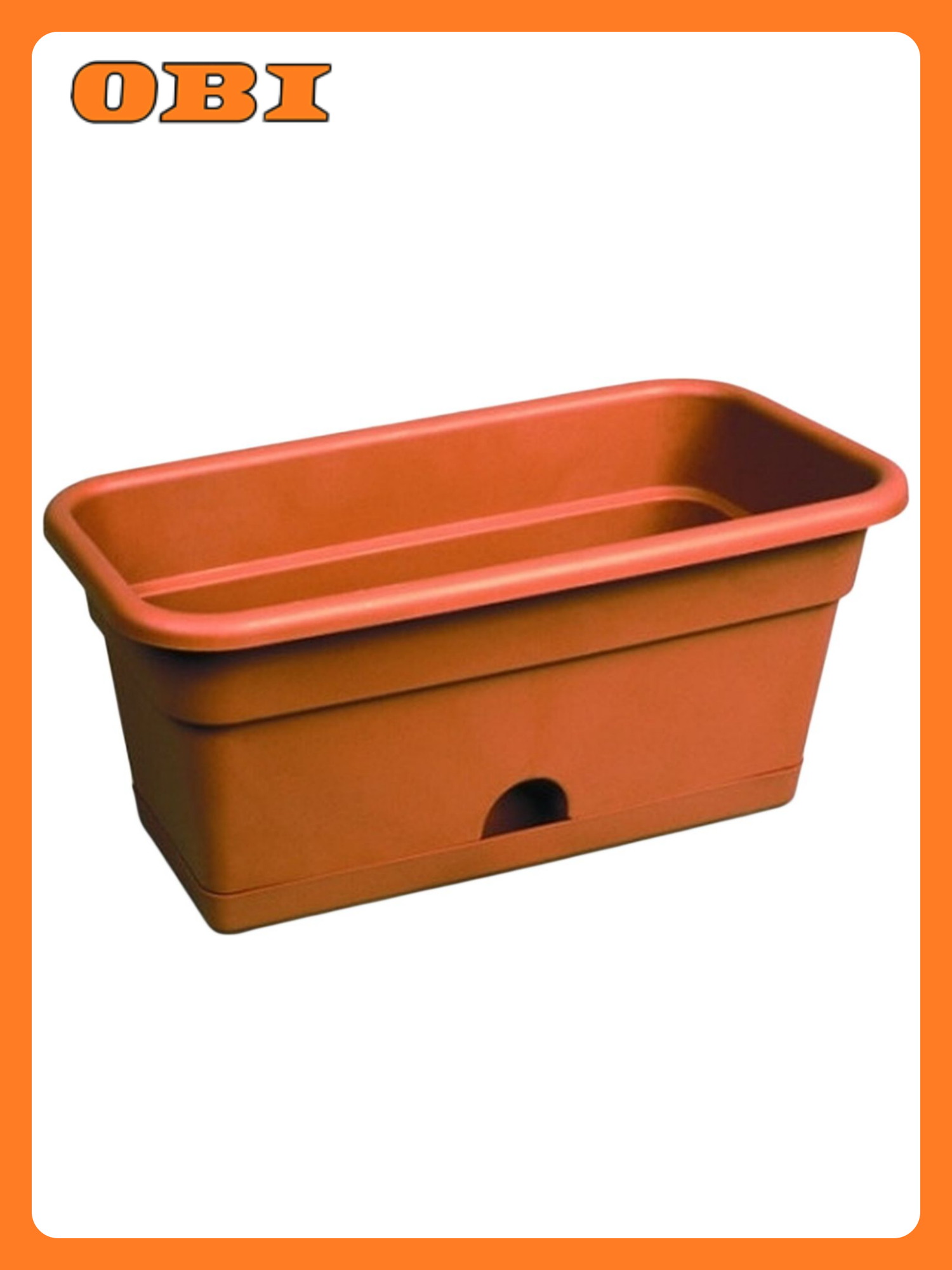 Ящик Darel 40х20х17см 8 л полипропиленовый терракот