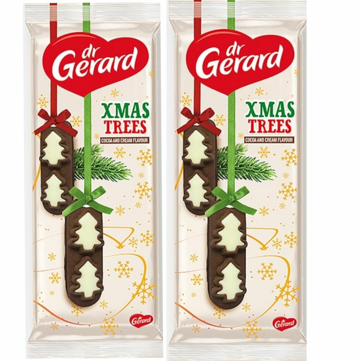 Печенье Рождественские елки Dr Gerard, 2шт. по 170 г