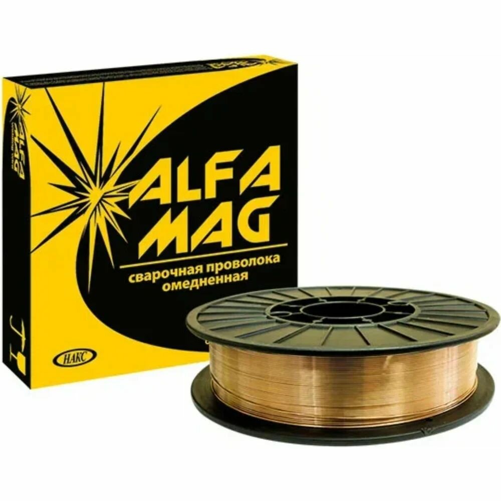 Омедненная проволока ALFAMAG СВ08Г2С (SG-2) 59069