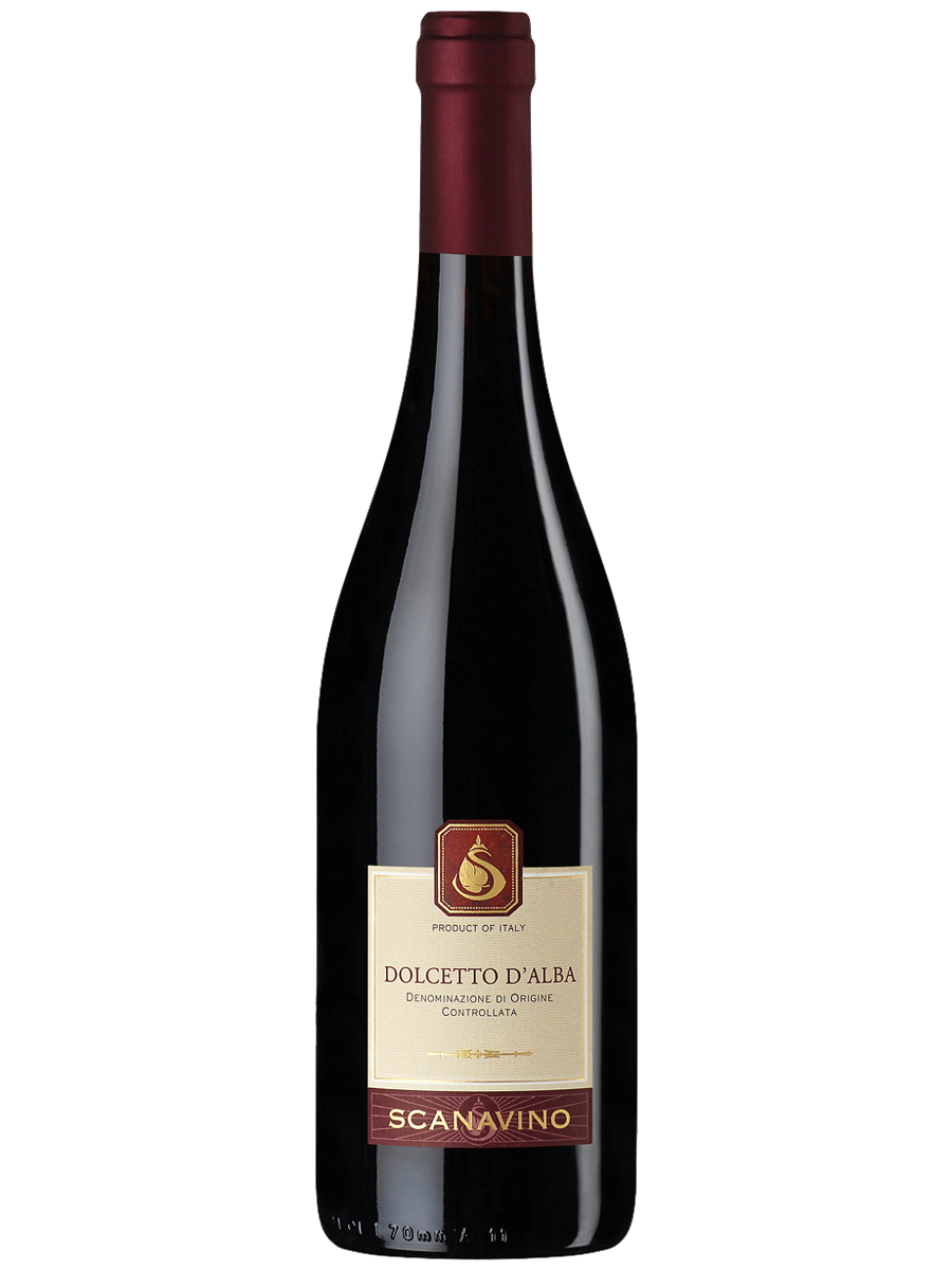 Вино Scanavino Dolcetto d'Alba DOC, красное, сухое, 0,75 л, Италия