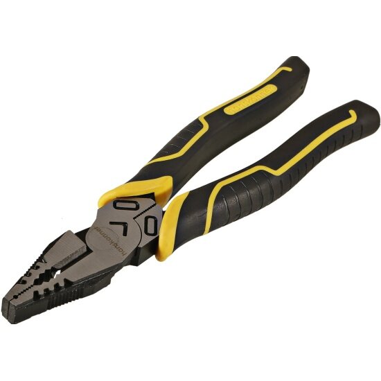 Пассатижи Hanskonner 200мм, эксц. шарнир,+30% к силе реза, TPR рукоятки, HK1020-02-1-200