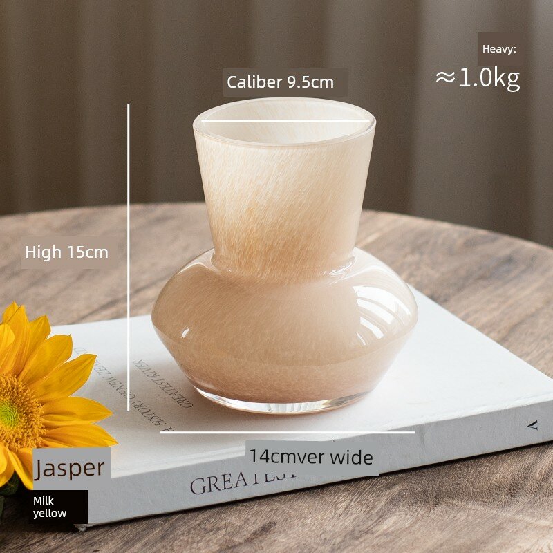 Винтажная ваза Fenton с элитным дизайном, стекло цвета молочного нефрита, французский орнамент для гостиной и