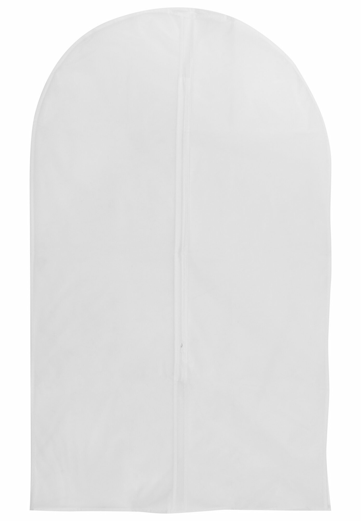 Чехол для одежды рыжий КОТ, 60х100 см, PEVA, на молнии, белый