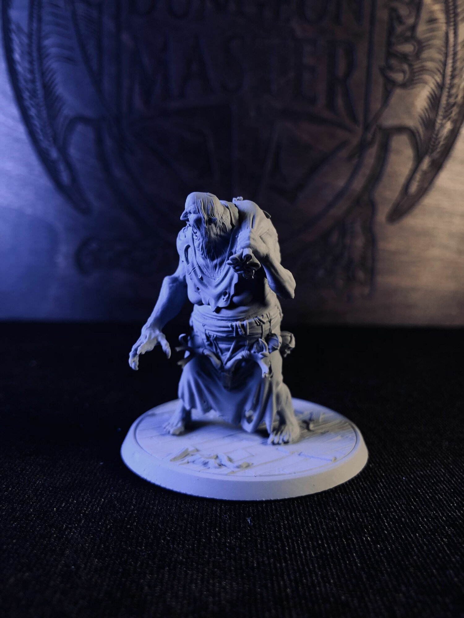 Карга Аннис, ведьма- Миниатюра для настольных игр DnD, ДнД, Dungeons & Dragons, Pathfinder.