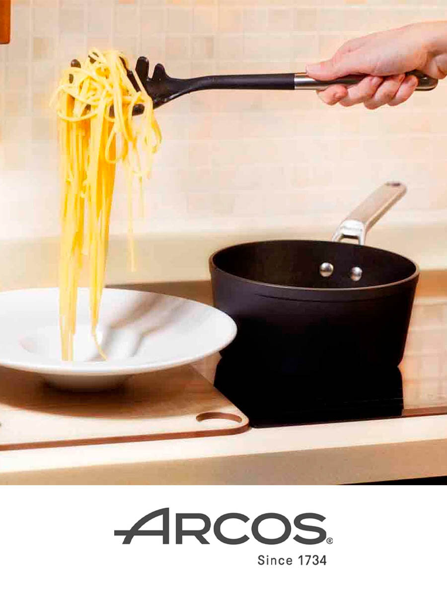 Ложка для спагетти Arcos Kitchen gadgets 33см, нержавеющая сталь, силикон