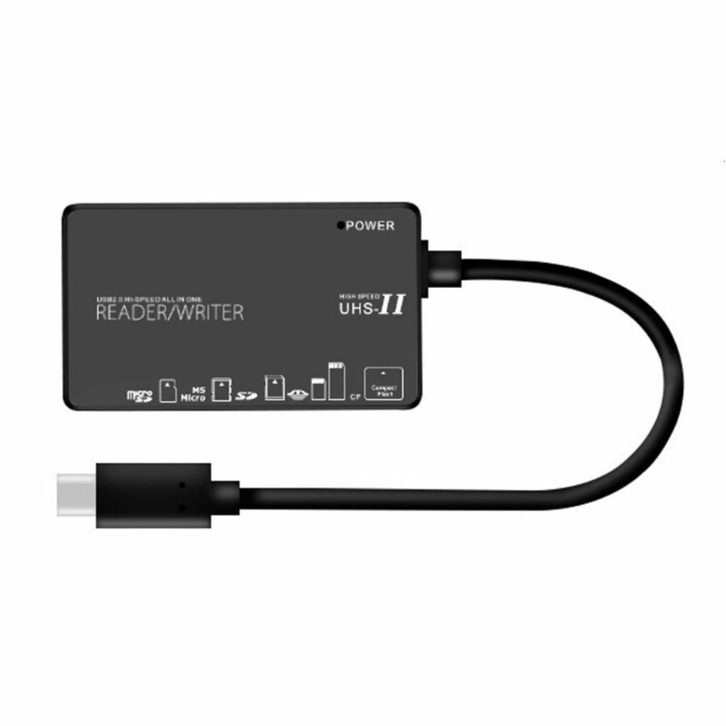 Кардридер USB/Type-C 5-в-1, - Тип С