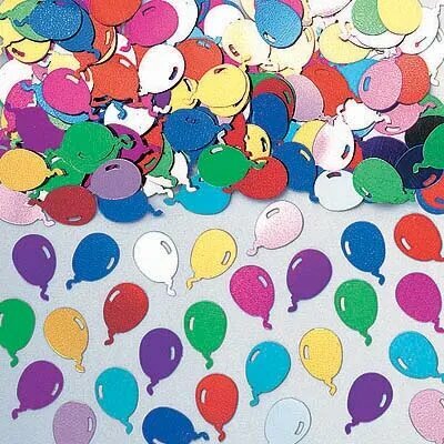 Конфетти Проф-пресс "воздушные шары", 14 грамм, разноцветное, бумажное (ТХ-9180)