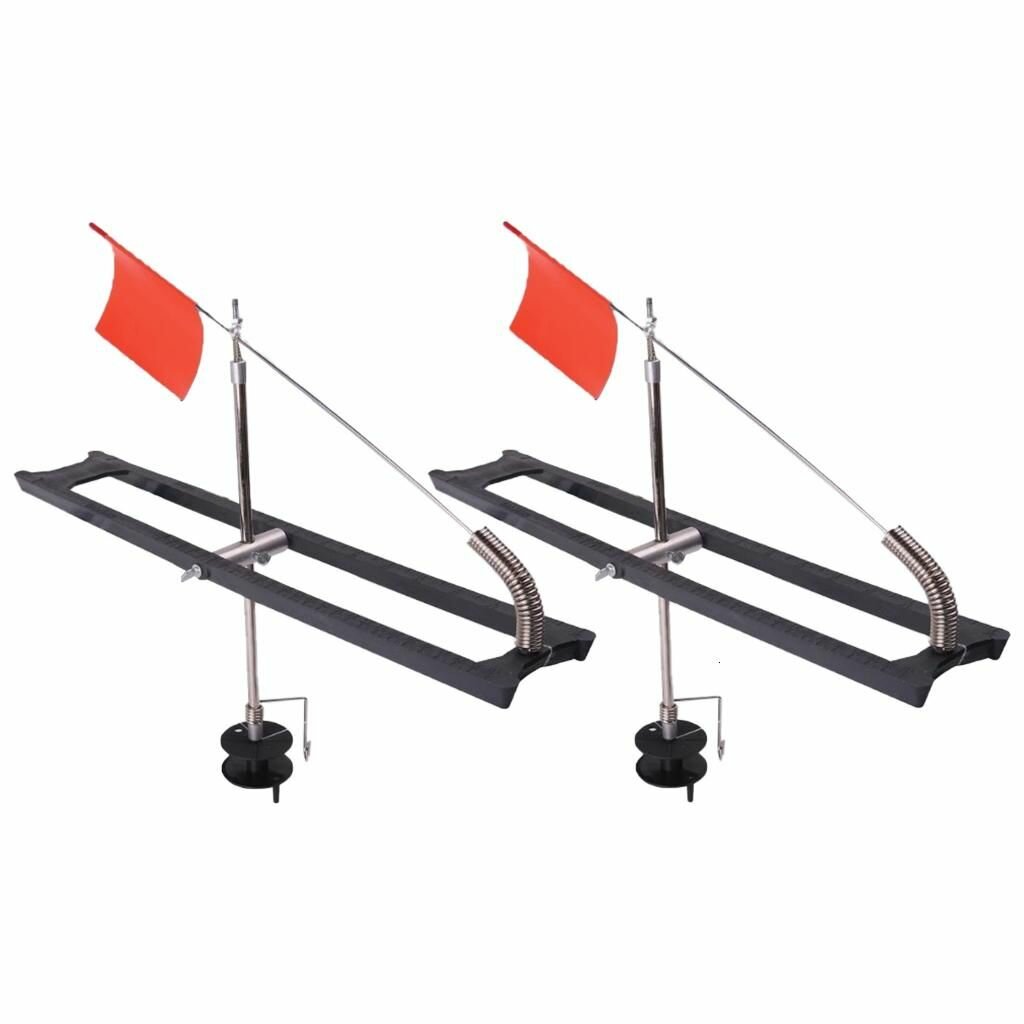 2 шт. флажковых сигнализаторов для зимней рыбалки