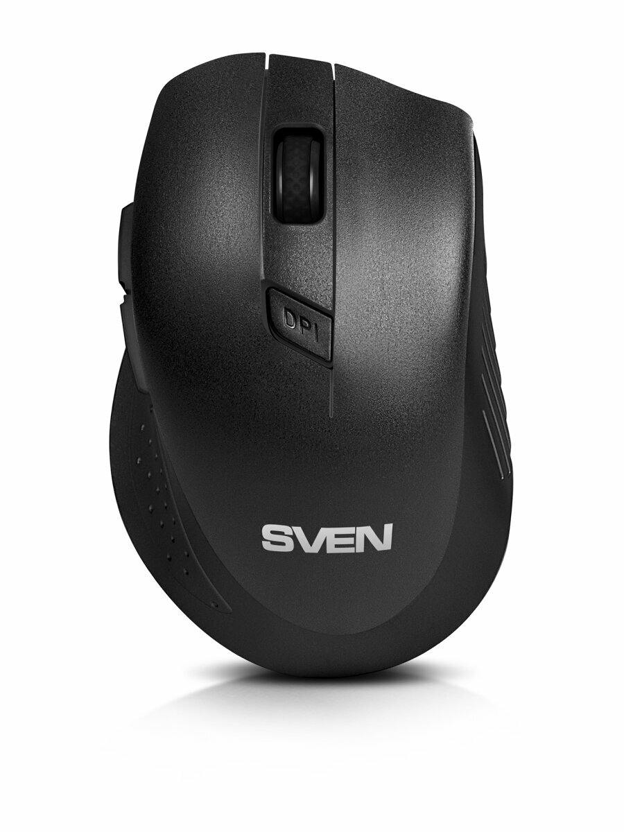 Мышь беспроводная SVEN RX-425W black (USB, 1600dpi, 6but) (SV-014483)