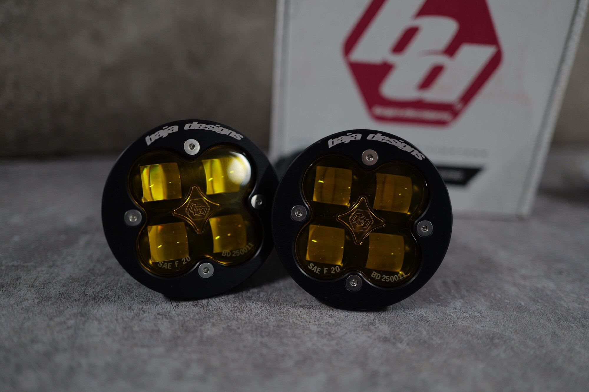 Комплект противотуманных фар SAE Fog Baja Designs eep Wrangler JL/Gladiator JT 18-25