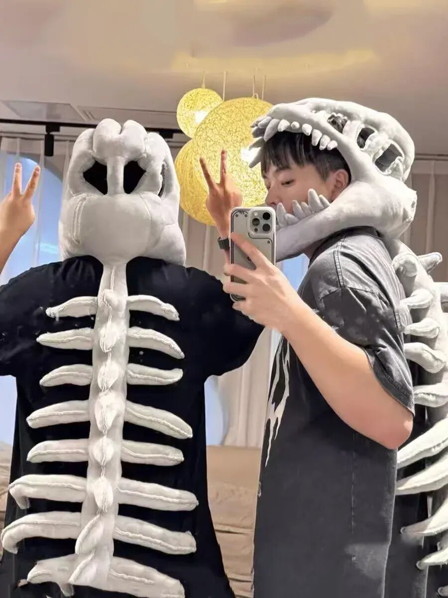 Головной убор со скелетом динозавра - шляпа115cm