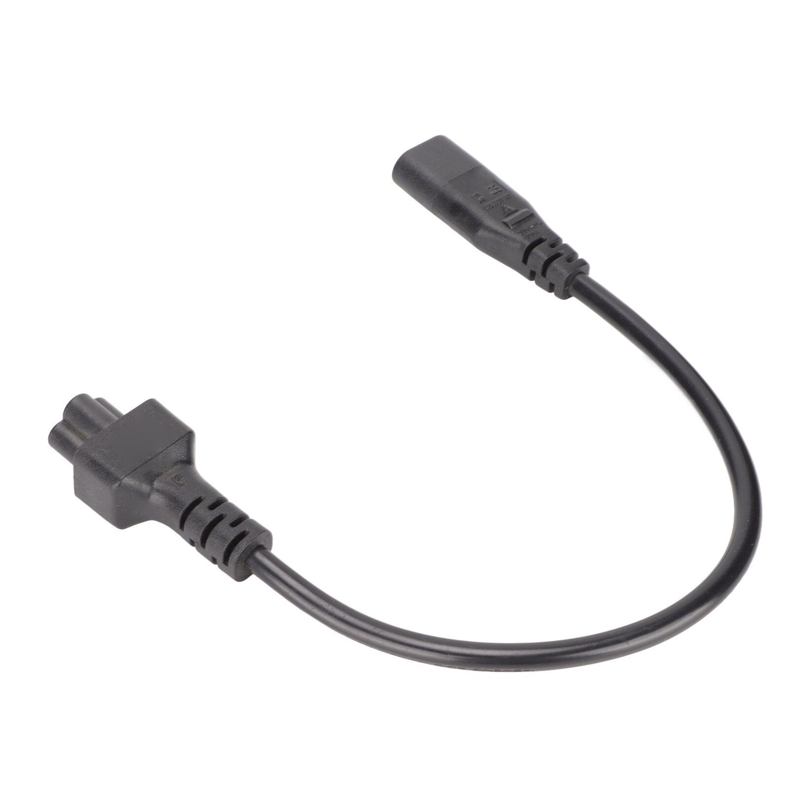 IEC320 C8 до IEC320 C5 Power Cord IEC320 C8 MALE до C5 Женский кабельный адаптер для 3 -я зубчатых адаптеров ноутбука 100–250 В.