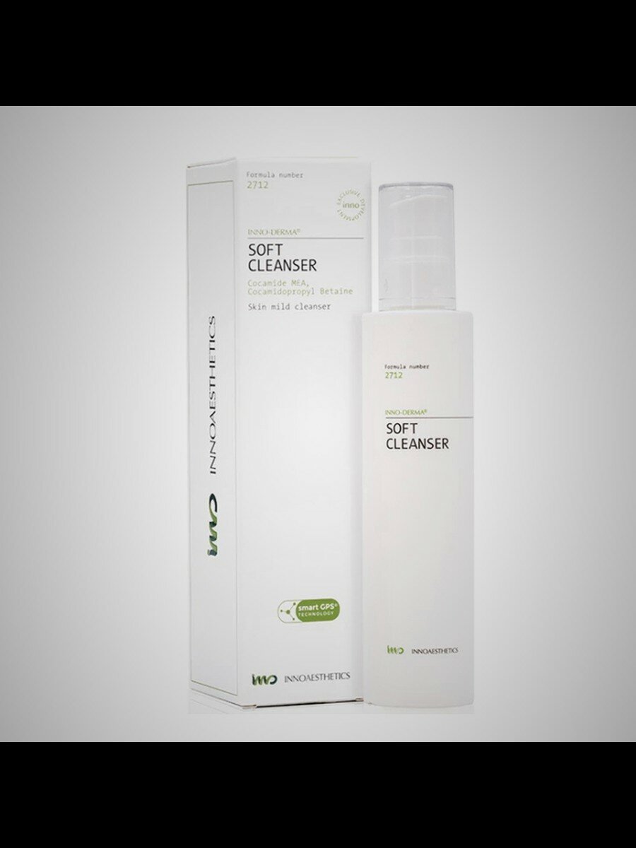 INNO-DERMA Soft Cleanser, INNO-DERMA Мягкое очищающее средство 200 мл