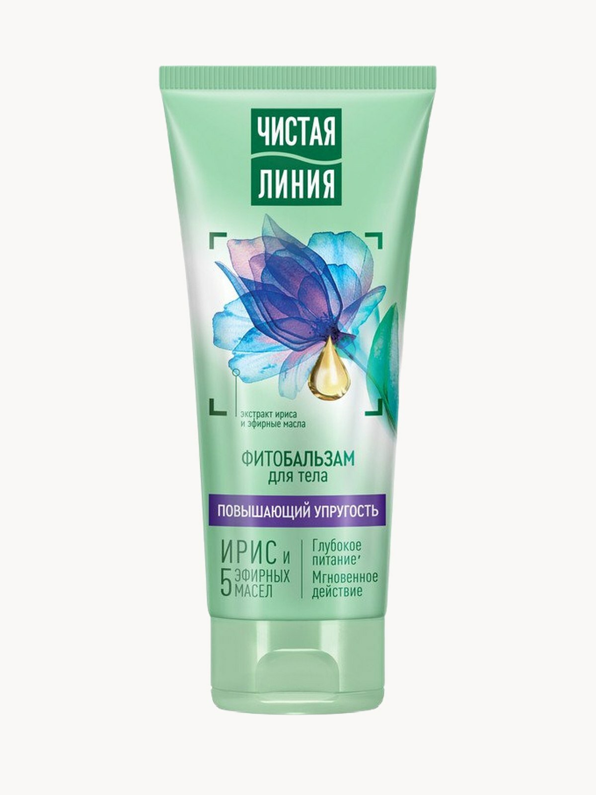 Чистая линия фитобальзам для тела повышающий упругость 200 мл