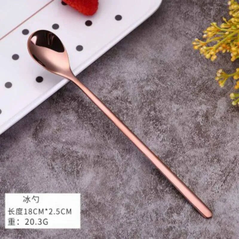 Ложка кофейная медь