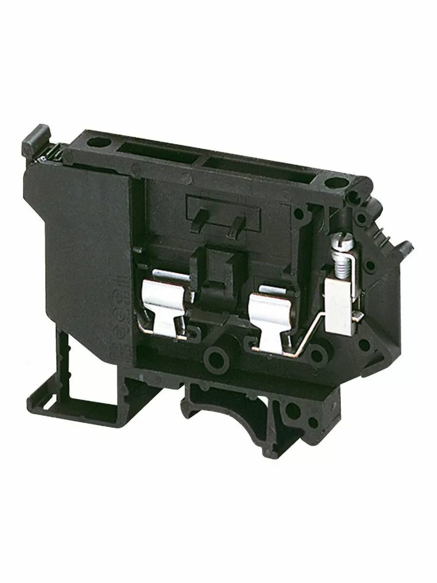 Клеммник винтовой 4мм. кв с держателем-разъединителем плавкого предохранителя 5х20/5х25. NSYTRV42SF5 Schneider Electric