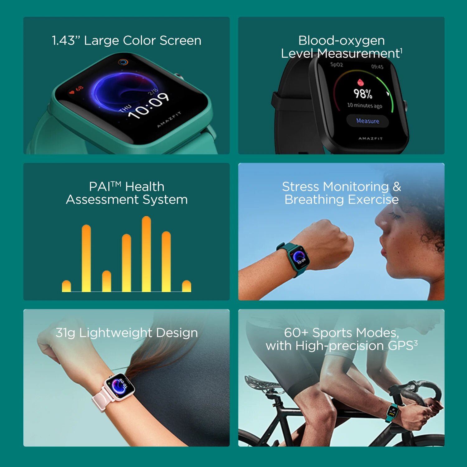 Amazfit Bip U Pro смарт-часы — фото 1